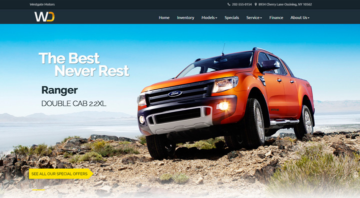 Car Dealership Website Templates - Custom Design Options | Autoxloo