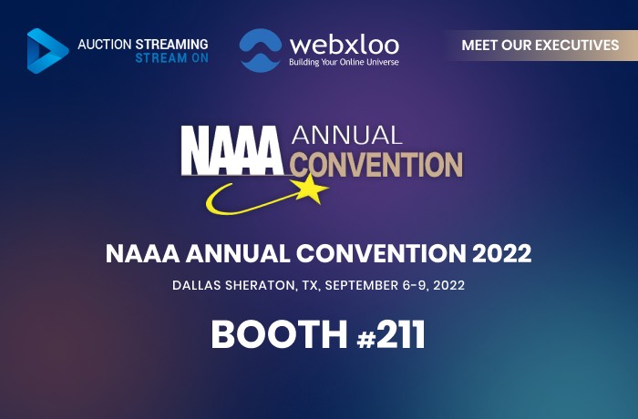 Meet Auction Streaming at NAAA 2022 | Autoxloo